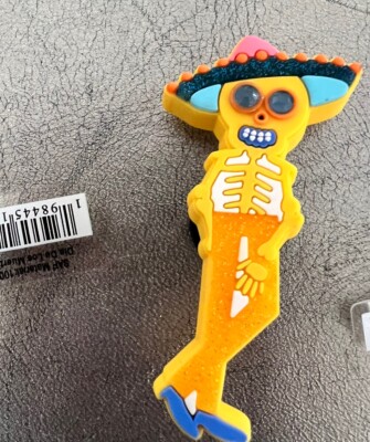 crocs jibbitz Authentic Catrin Sugar Skull Day Of The Dead Dia De Los ...