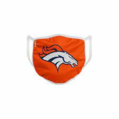 LittleEarth NFL Licensed Denver Broncos Reusable Face Mask | eBay UK