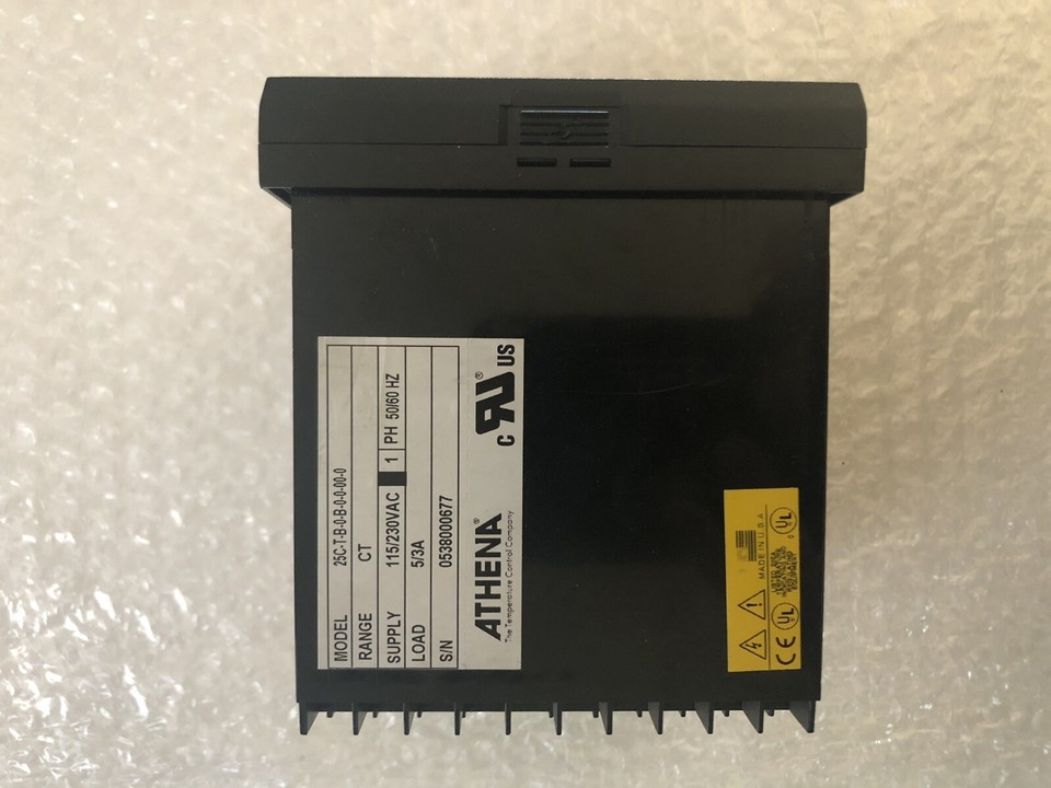 ATHENA 25C-T-B-0-B-0-0-00-0 TEMPERATURE CONTROLLER CT 115/230VAC | eBay