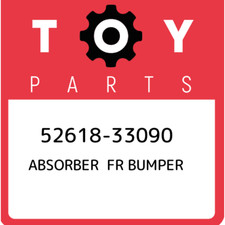 52618-33090 Toyota Absorber FR Bumper 5261833090 Genuine OEM Part for ...