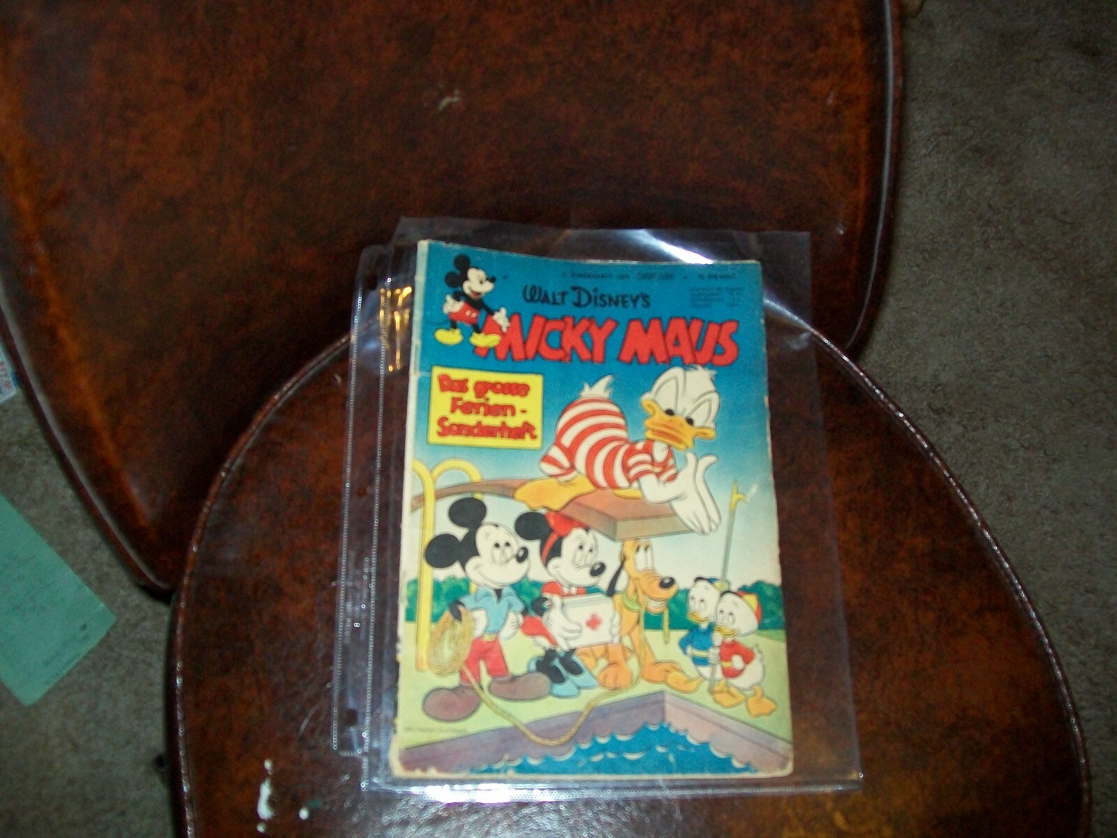 Walt Disney's MICKY MAUS-1950's German Comic Book | eBay