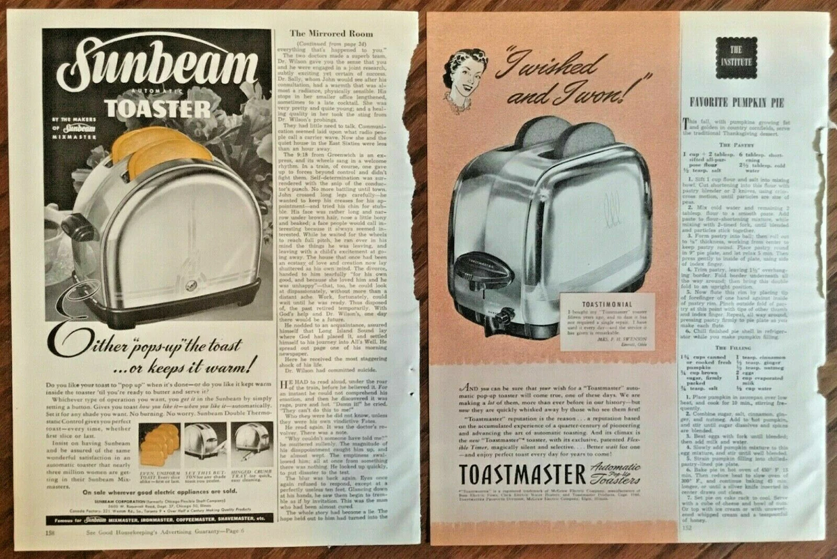 1920s Toaster Ad