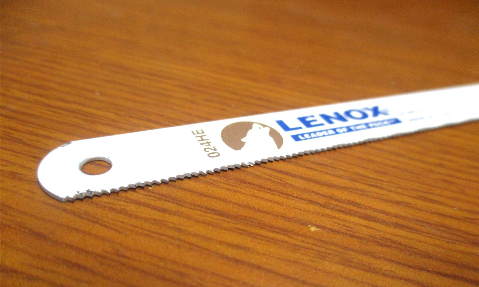Lenox (20111-024HE) 1/2" W x 10" L 24TPI Bi-Metal Hacksaw Blade - Pack ...