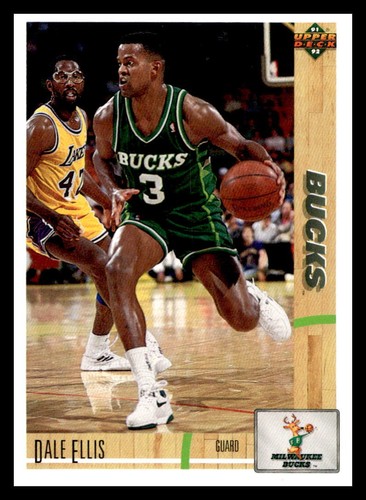 1991 Upper Deck #266 Dale Ellis Milwaukee Bucks | eBay