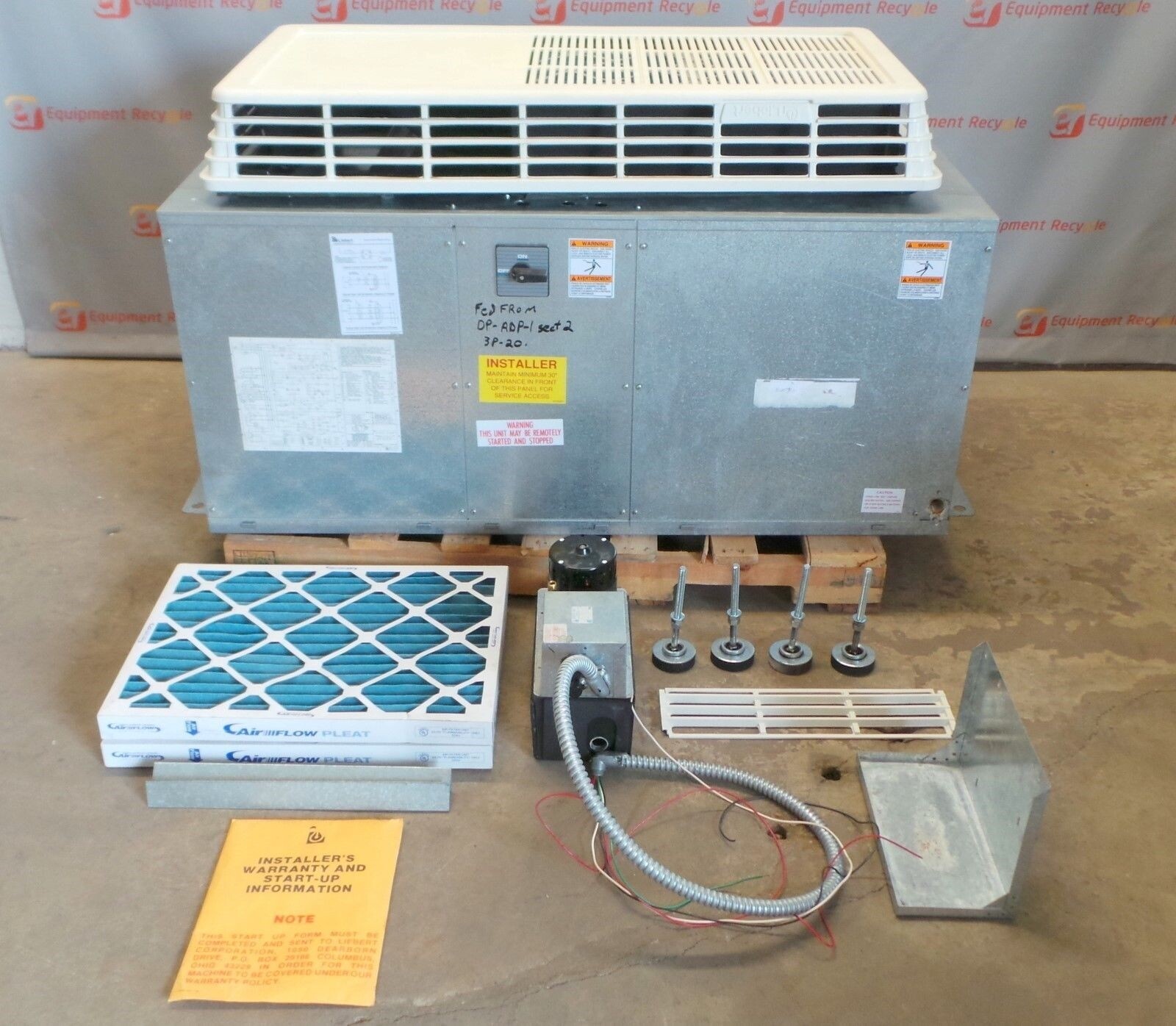 Liebert MMD40C2AHEDB 2&3 Ton Minimate Air Conditioner Ceiling Mount ...