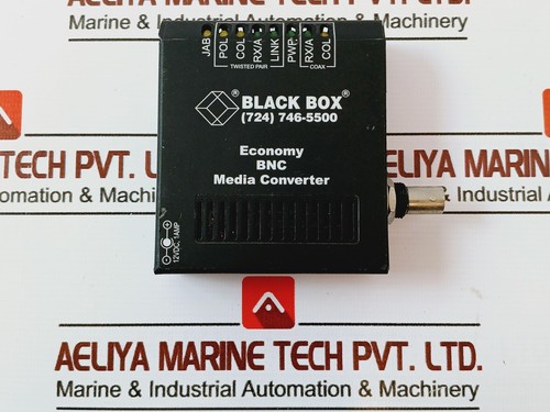 Black Box LE1502A-R3 Economy BNC Media Converter 12VDC 1AMP | eBay