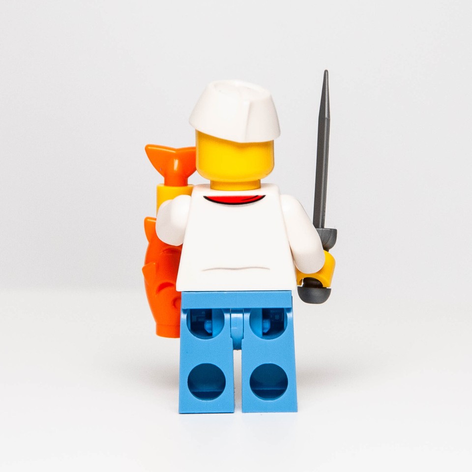 LEGO City Town Chef Fishmonger Minifigure (chef024) 45022 | eBay