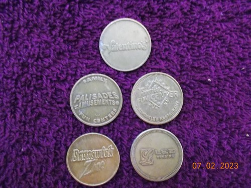 VINTAGE ARCADE TOKENS | eBay
