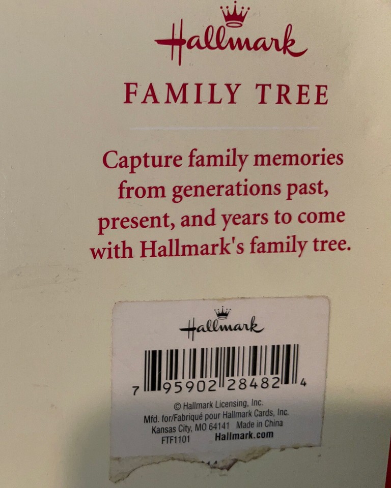 hallmark family tree frame kit (photo holders)2012 | eBay