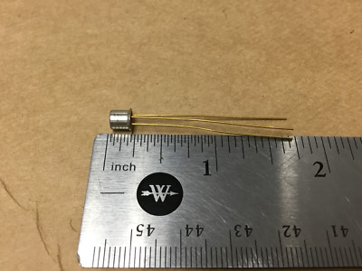 1 PC FAIRCHILD 2N753 15 V, NPN, TRANSISTOR, TO-18 GOLD LONG LEADS | eBay