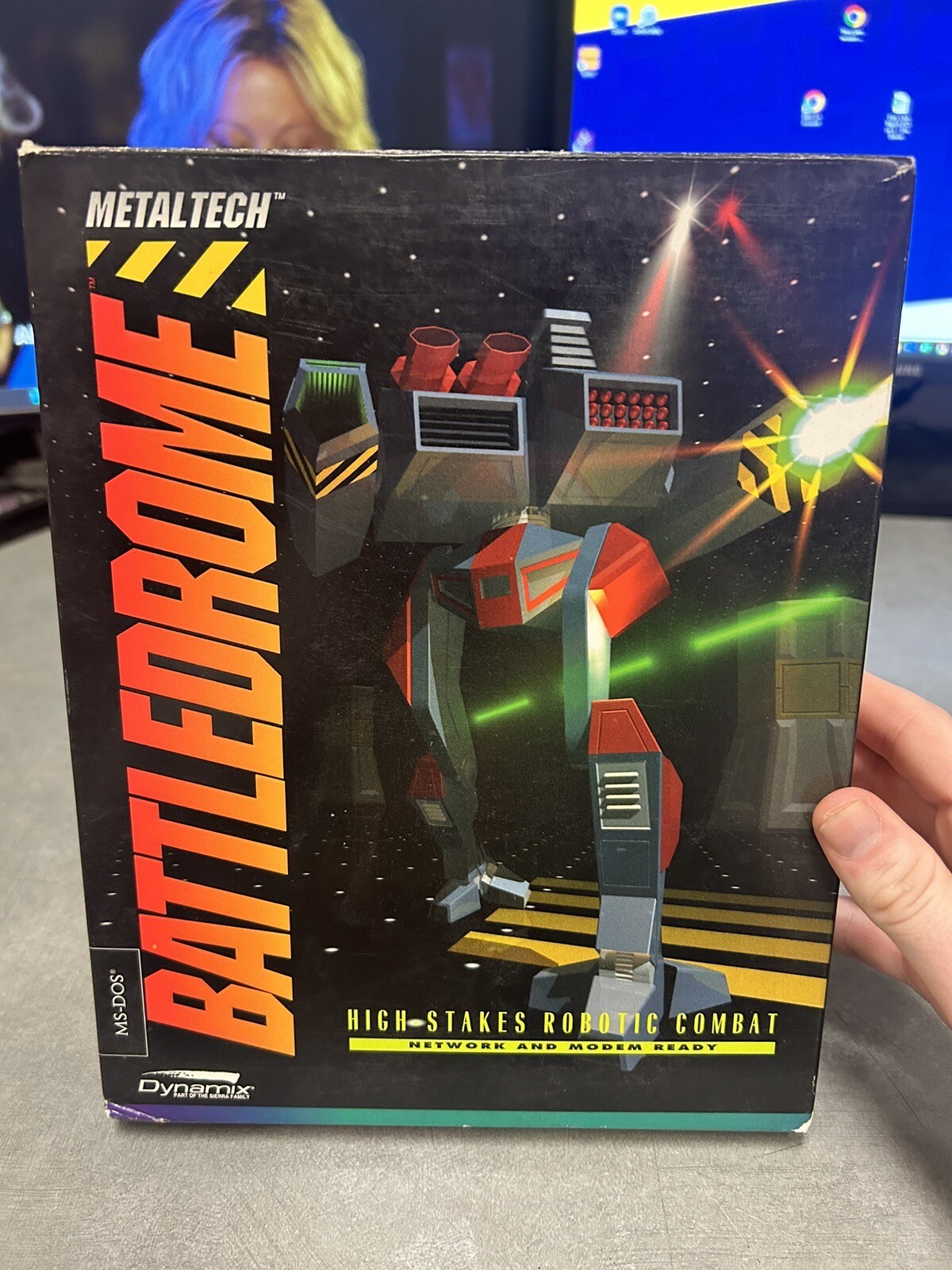 Metaltech Battledrome Earthsiege Sierra PC Windows Box Vintage Video ...