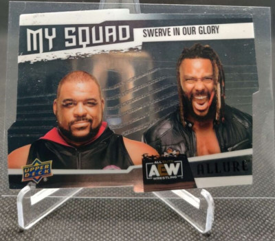 2022 Upper Deck Allure AEW My Squad #MC6 Keith Lee Swerve Strickland ...