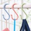 Portable Kitchen Hooks Home S Shape Plastic Clothing Rack Baby Stroller ...