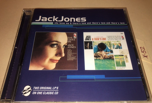 Jack Jones CD 2 album set She Loves Me & Theres Love and Theres Love | eBay