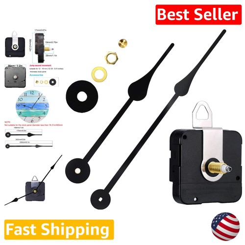 DIY Wall Clock Movement with Long Spade Hand - Battery Operated ...