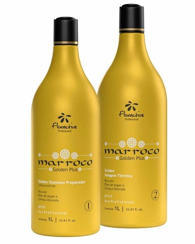 Treatment keratin Floractive Professional Thermal Sealing Moroccan 2 x ...