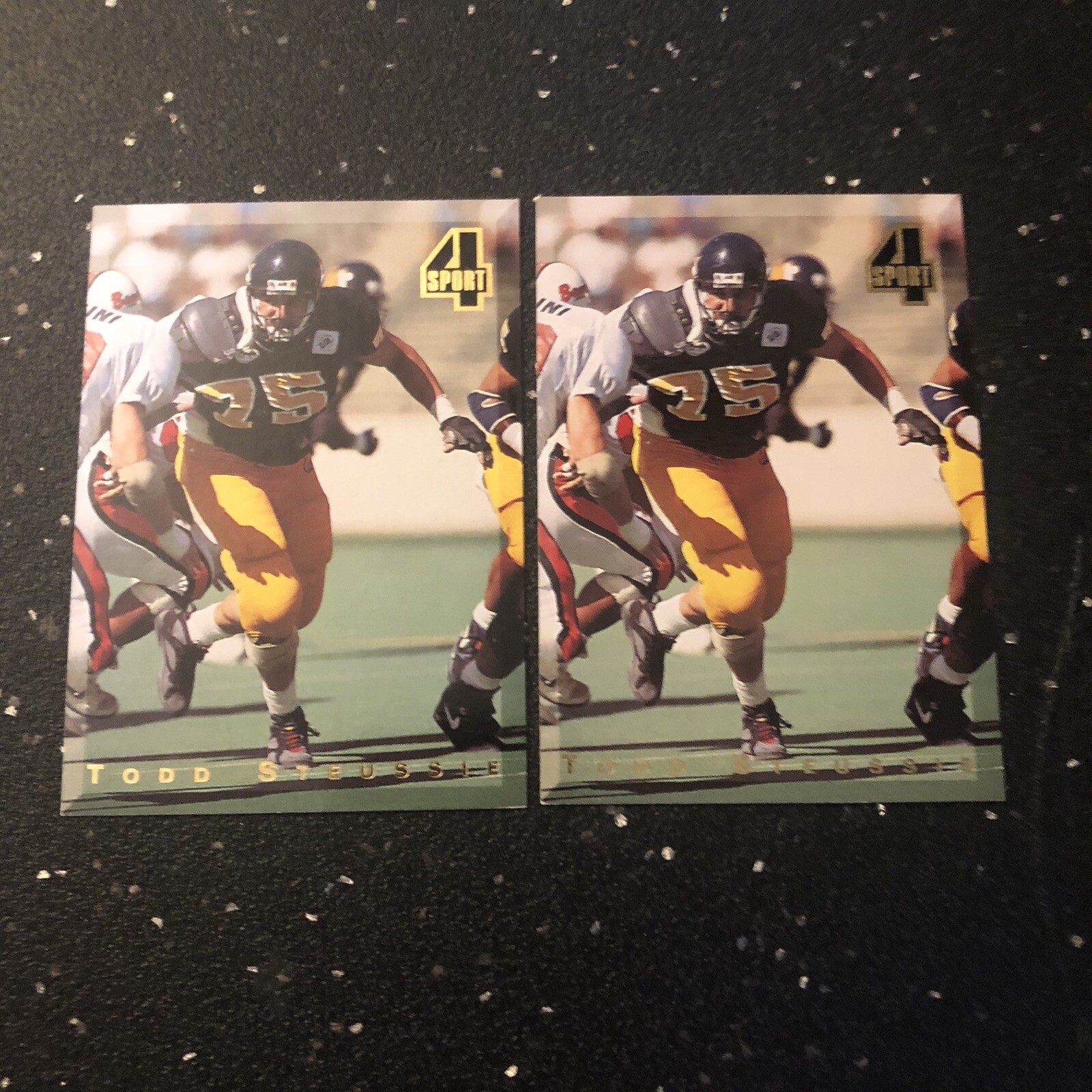 Todd Steussie RC 1994 Classic Football 4 Sport #69 NFL Minnesota ...