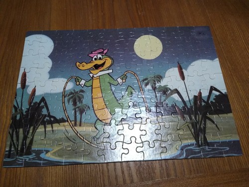 1979 Hanna Barbera Wally Gator Puzzle 100 Pieces Milton Bradley MB | eBay