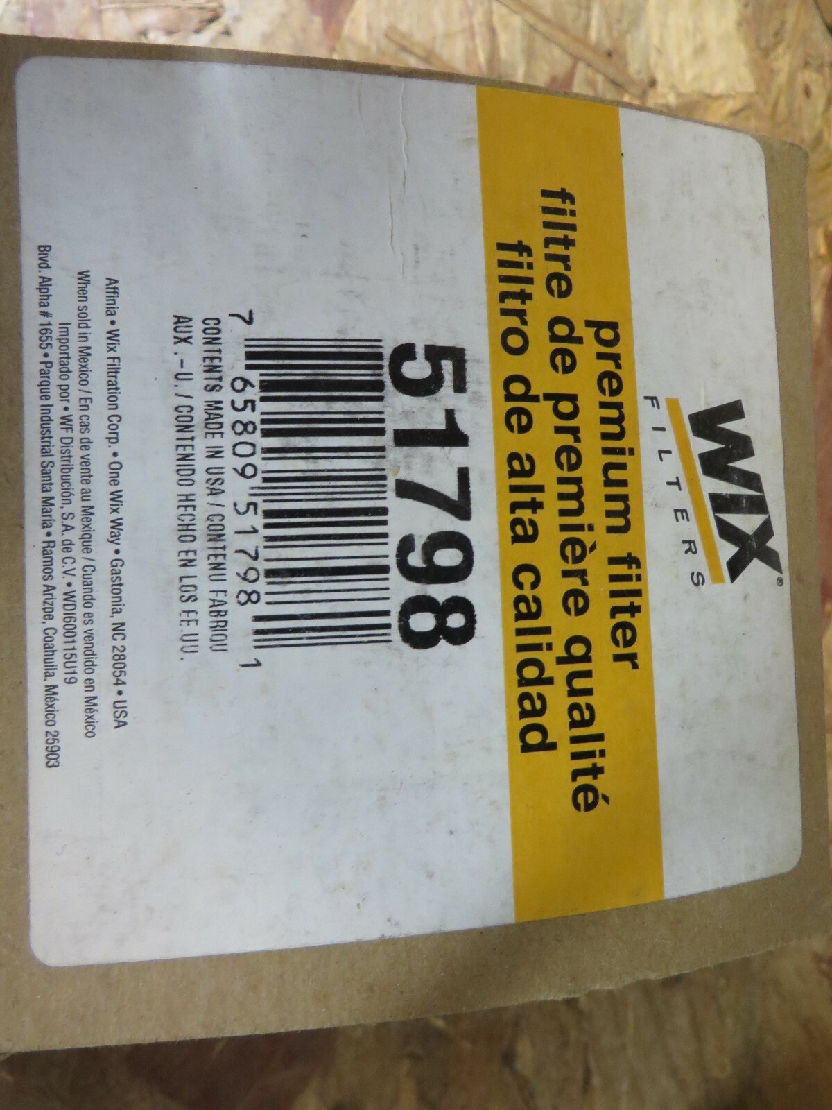 Wix 51798 - cross reference oil filters | oilfilter-crossreference.com