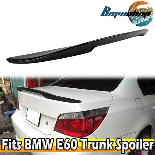 Fits BMW 5-Series E60 Saloon P-Look High Kick Rear Trunk Spoiler ...