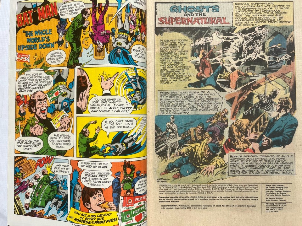 Ghosts #53 (1977) Nice - Mid-Grade Bronze-Age Horror Comics | eBay