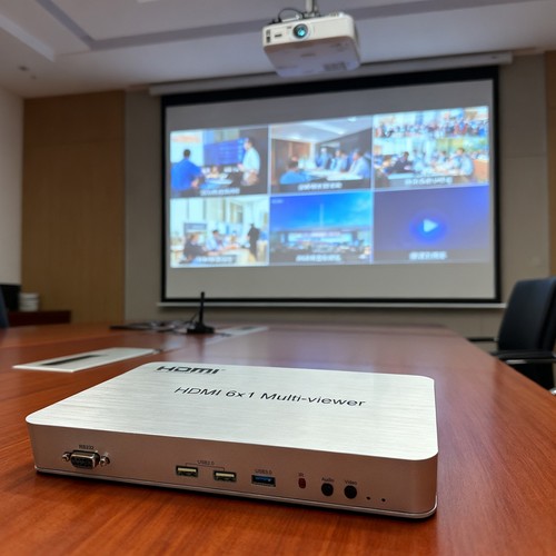 4K 60Hz 1080P 6x1 HDMI Multiviewer 4x1 Multi-viewer Seamless Switch ...