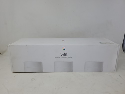 GOOGLE WiFi SYSTEM 3 Pack Model NLS-1304 WHOLE HOME MESH Wi-Fi SYSTEM ...