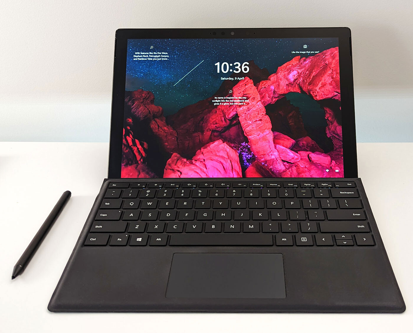 Microsoft Surface Pro 7 Black 10th gen i7-1065G7/16GB RAM/256GB SSD | eBay