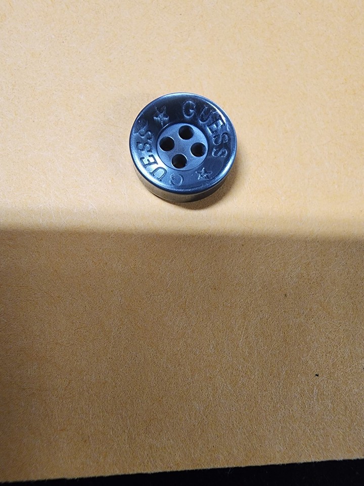 Replacement Buttons for Guess Jeans shirt 6 buttons (Guess stamped on ...