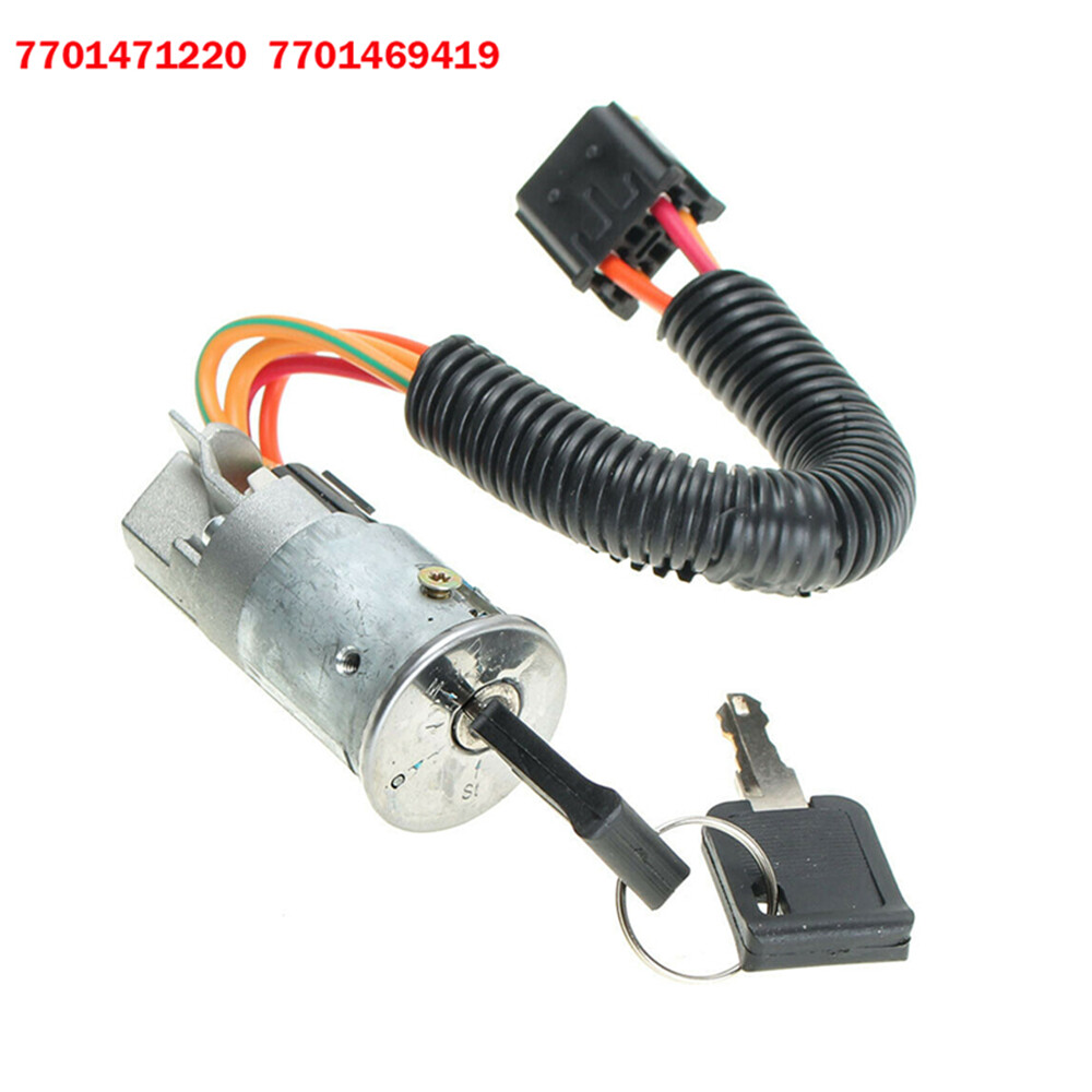 Ignition Switch Lock With 2 Keys 7701469419 For Renault Megane Scenic ...