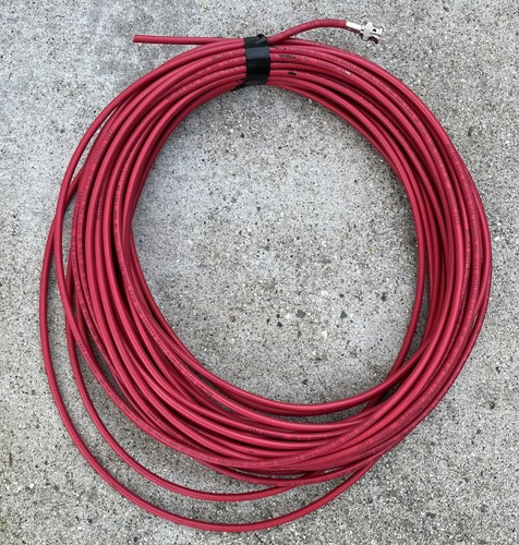 Belden 8241 RG-59/U Coaxial Cable, Red, 75 Ohm E108998 Shielded, 95ft ...