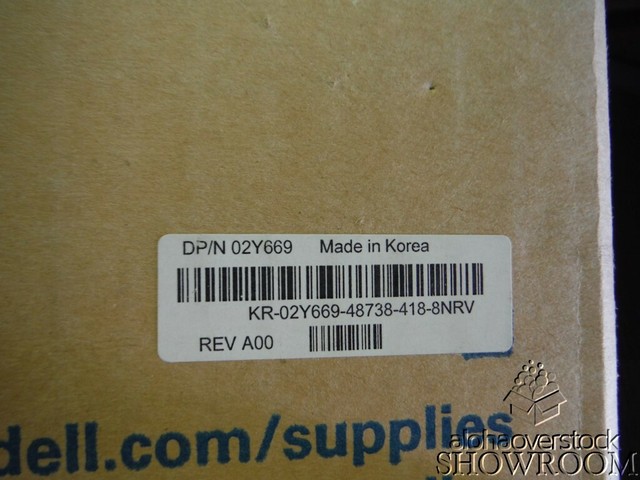 Genuine Dell 2Y669 High Yield Black Toner Cartridge S2500 OEM F369 for ...