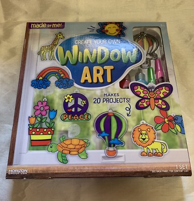 Made By Me Create Your Own Window Art, Paint Your Own DIY Suncatchers ...