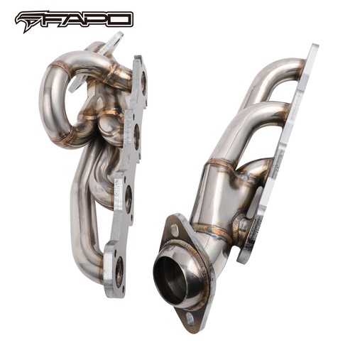 FAPO Shorty Headers for 04-10 Ford F150 XL XLT STX FX2 4.6L 281 Triton ...