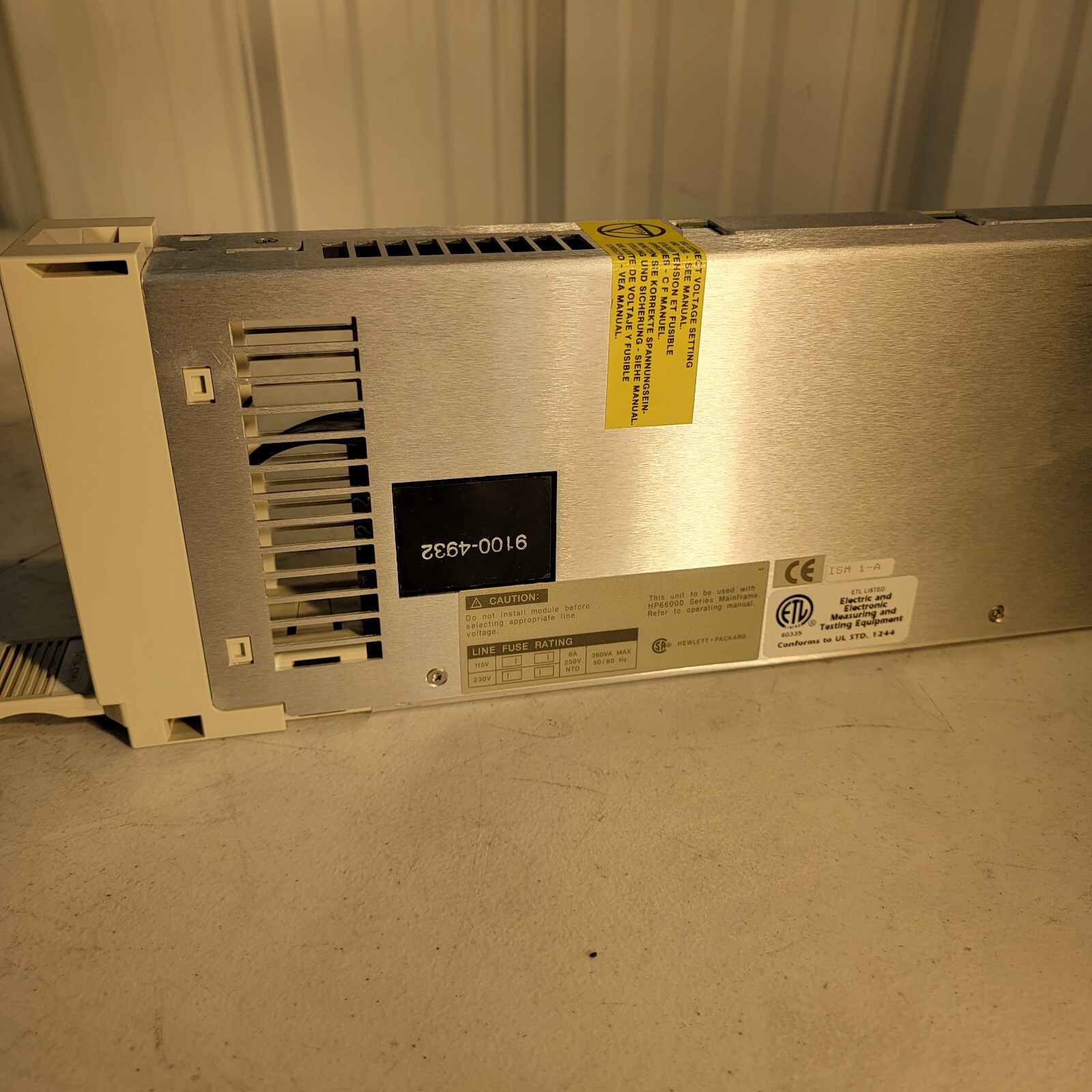 Agilent HP Keysight 66103A DC Power Module 35v 4.5a for sale online | eBay