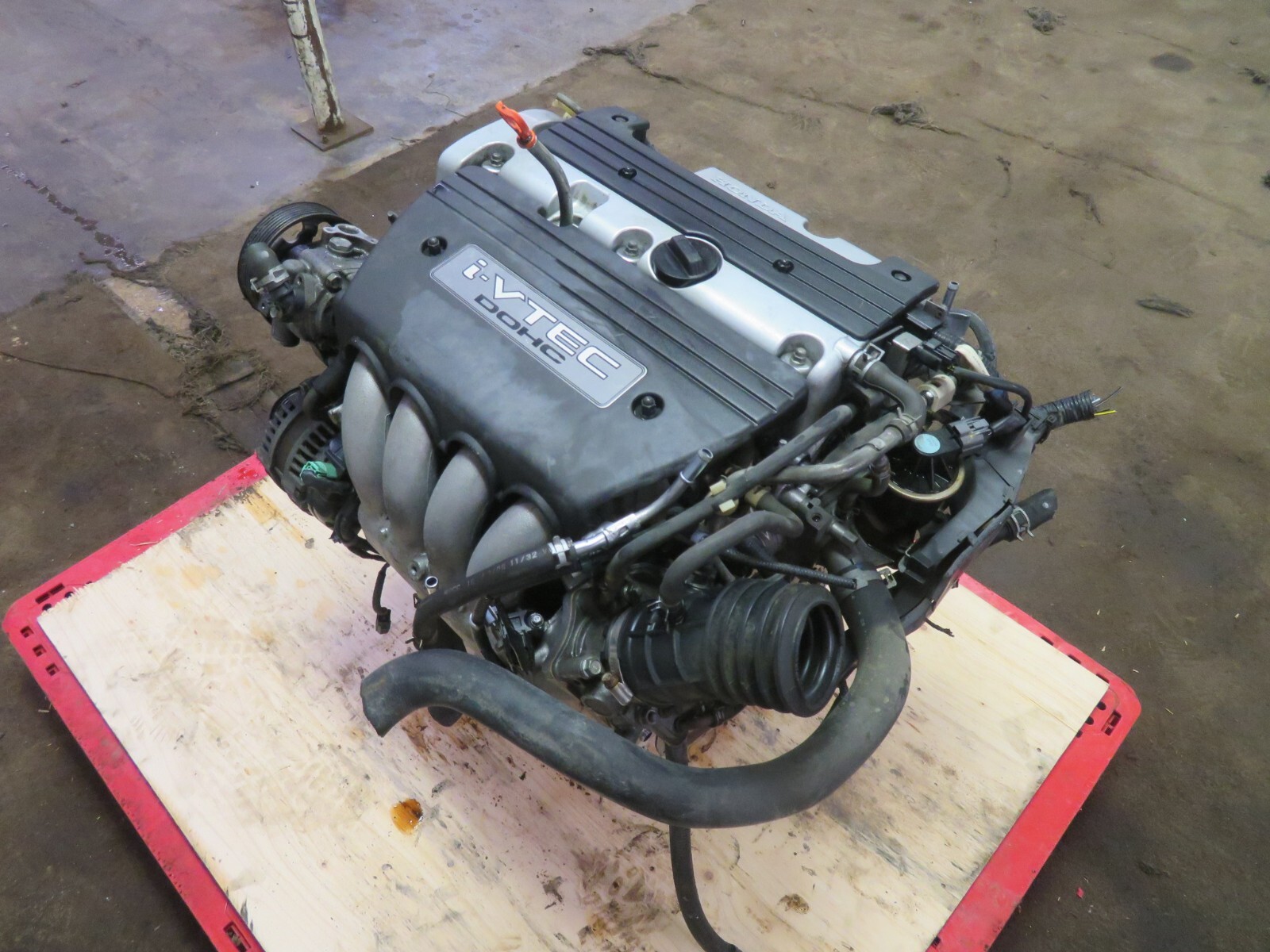 02-06 JDM ACURA RSX BASE MODEL K20A 2.0L iVTEC ENGINE 02-05 HONDA CIVIC ...