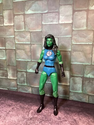Marvel Legends Fantastic Four Custom She-Hulk Action Figure | eBay