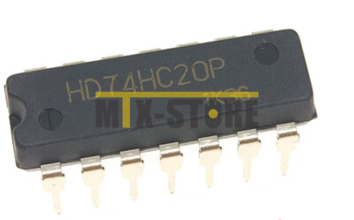 5PCS 74HC20 HD74HC20P SN74HC20N DIP-14 NEW | eBay