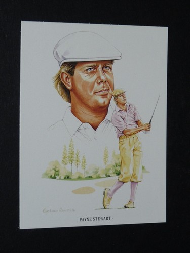 IMPERIAL PUBLISHING CARD 1990 GOLF AMERICAN GOLFERS #16 USA PAYNE ...