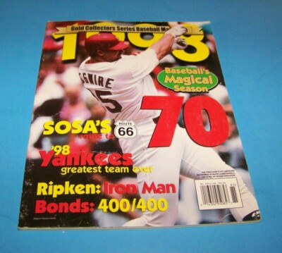 Sports Magazine "Gold Collectors Series Baseball" Baseballs Magical ...
