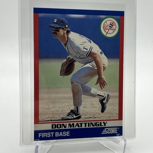 1991 Score 100 Superstars Don Mattingly Baseball Card #23 Mint FREE ...