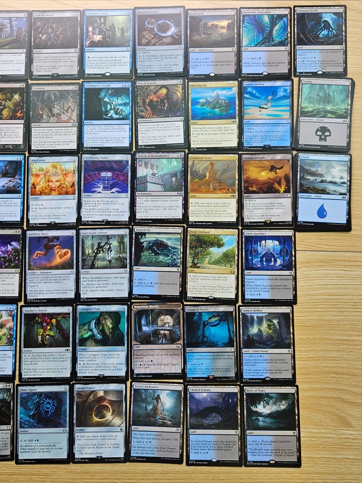 Custom Commander Deck ~ Slugs & Slime Counters ~ Toxrill, the Corrosive MtG EDH | eBay