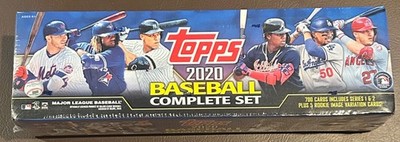 2020 TOPPS BASEBALL COMPLETE SET FACTORY SEALED 700 CARDS + 5 ROOKIE ...