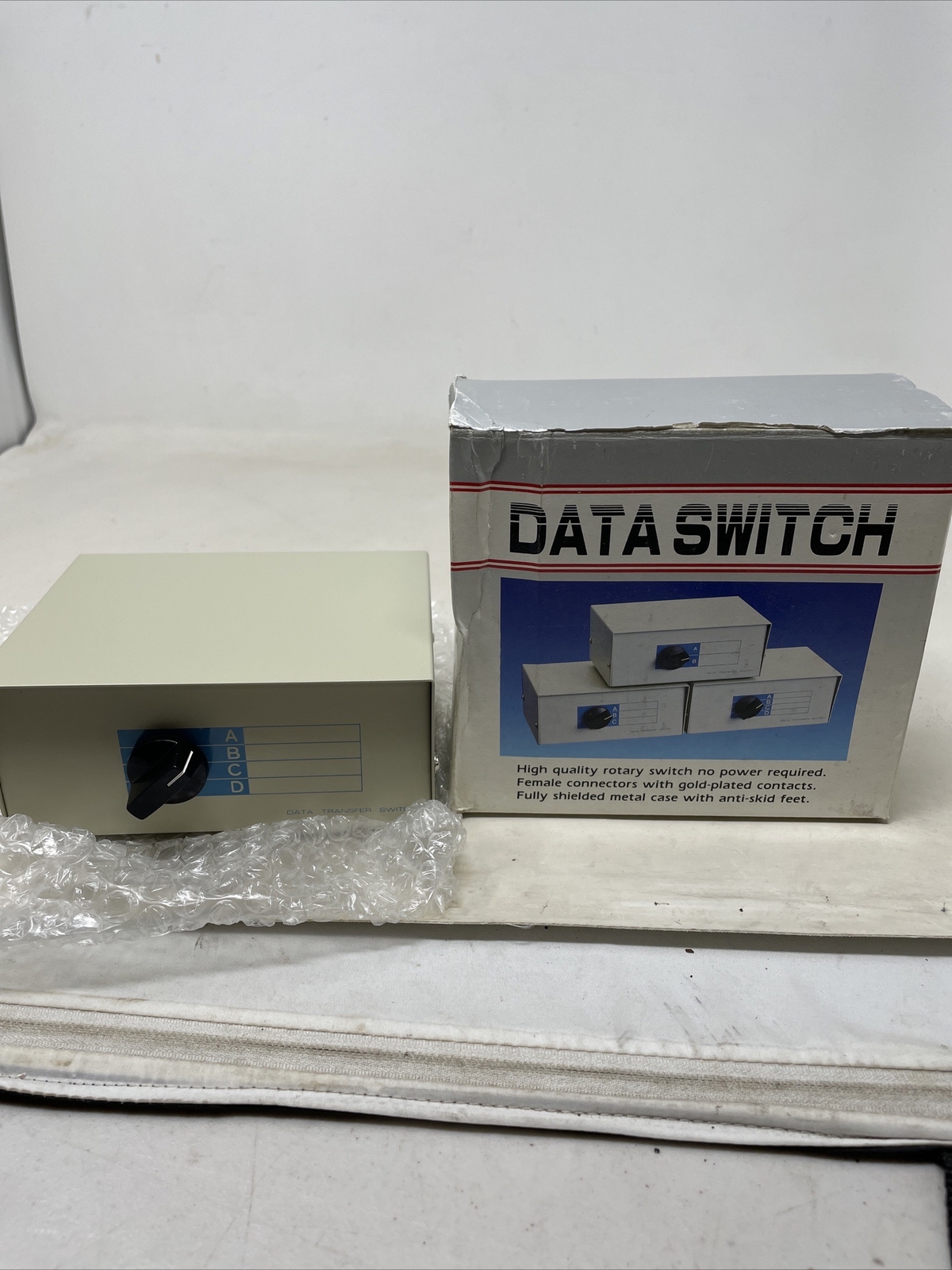 Vintage Data Transfer Switch BNC-ABCD New In Box | eBay