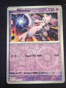 Mewtwo 2024 Scarlet & Violet: Stellar Crown #059/142 Reverse Holo Price Guide - Sports Card Investor