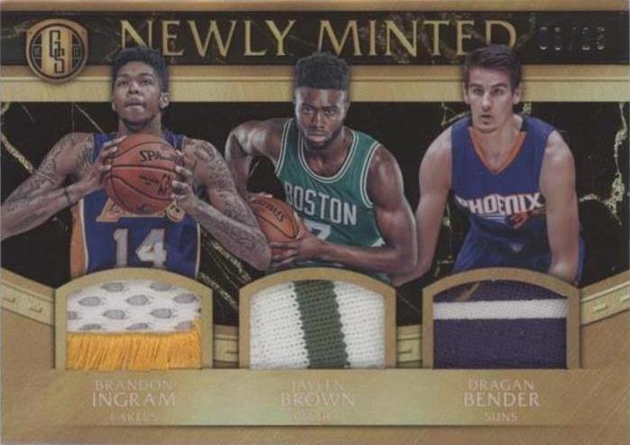 2016-17 Panini Gold Standard - Newly Minted Memorabilia Triples Brandon ...