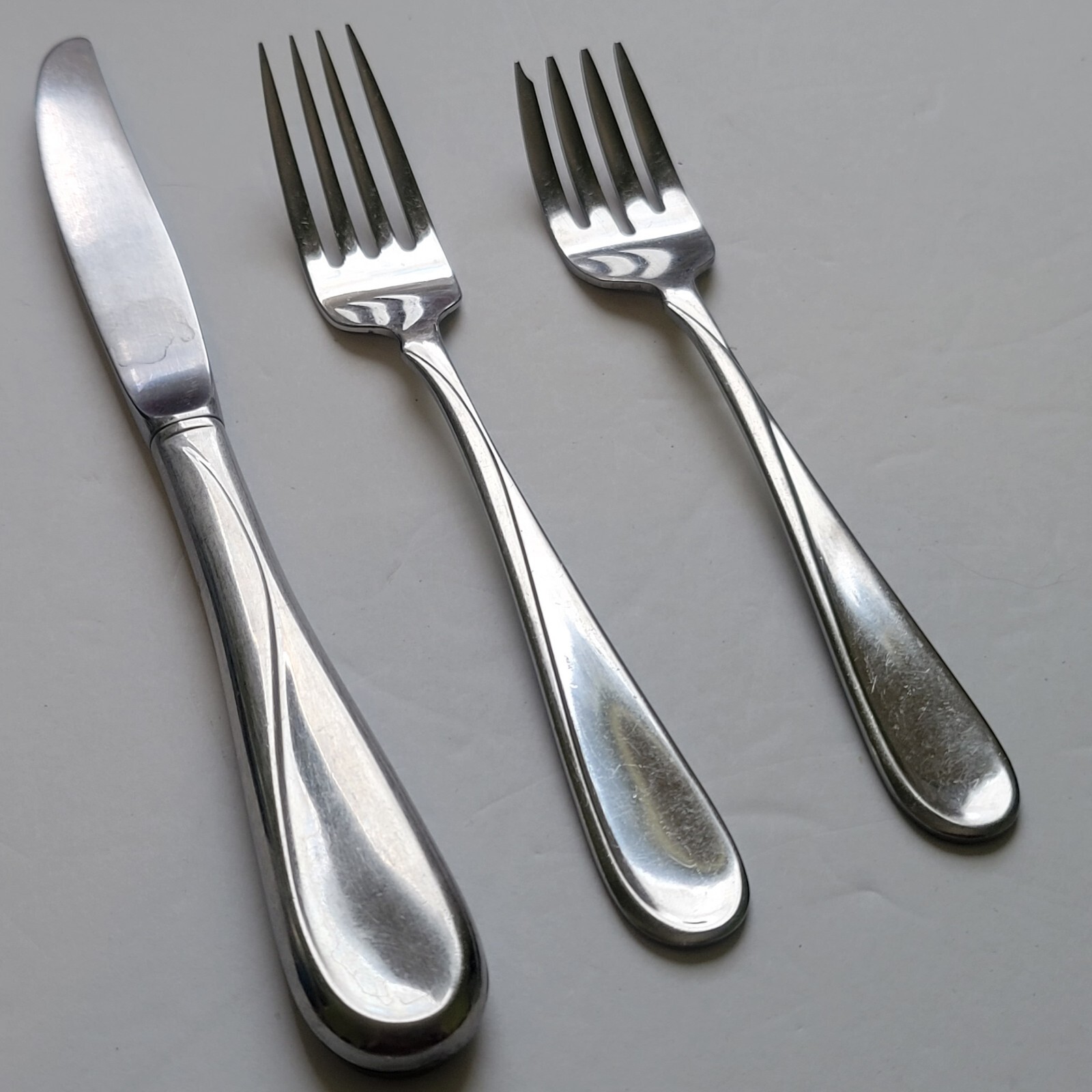 Oneida FLIGHT RELIANCE Stainless Flatware Silverware USA UCHOOSE 1392 ...
