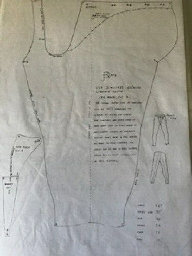 15th century JOINED HOSE SEWING PATTERN REENACTMENT 36" WAIST ...