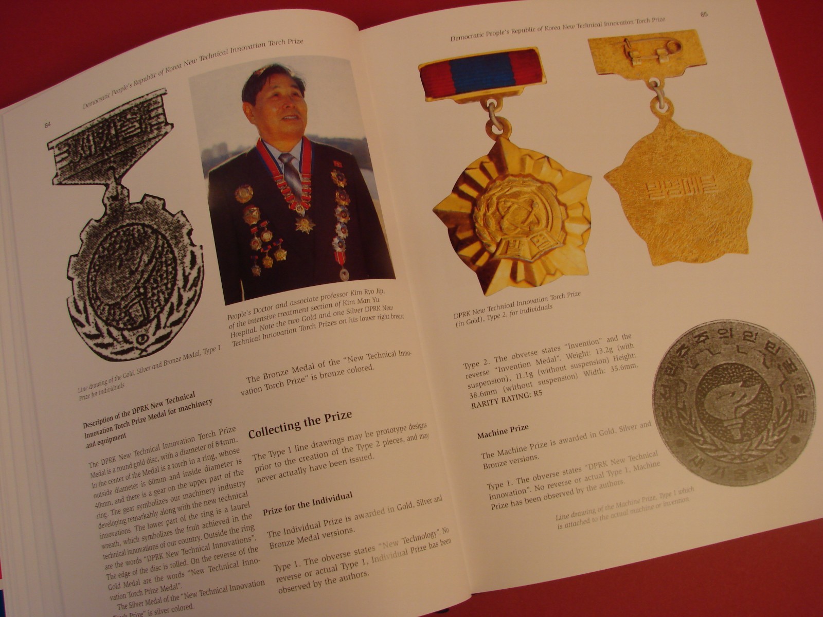 DPRK North Korea Awards Orders Medals Book HUGE English Catalog ...