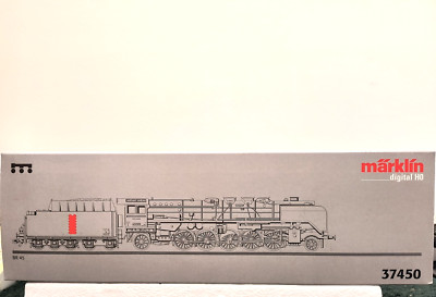 MARKLIN HO 37450 GSR BR-45 STEAM LOCOMOTIVE WITH TENDER- EXCLUSIVE NEW ...